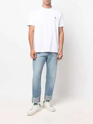 Polo Ralph Lauren Polo Pony-embroidered Short-sleeve T-shirt - White