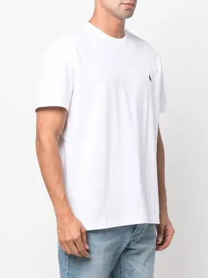 Polo Ralph Lauren Polo Pony-embroidered Short-sleeve T-shirt - White