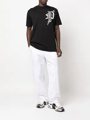 Philipp Plein Skull-print Detail T-shirt - Black
