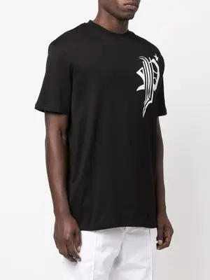 Philipp Plein Skull-print Detail T-shirt - Black