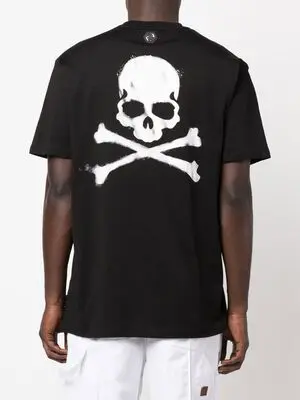 Philipp Plein Skull-print Detail T-shirt - Black