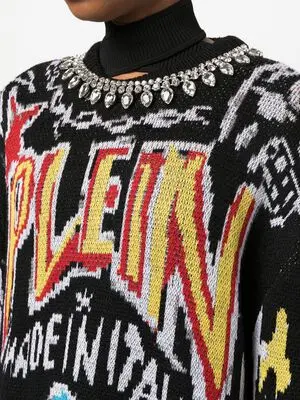 Philipp Plein Grafitti-print Sweatshirt