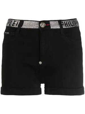 Philipp Plein Stretch Shorts For Women