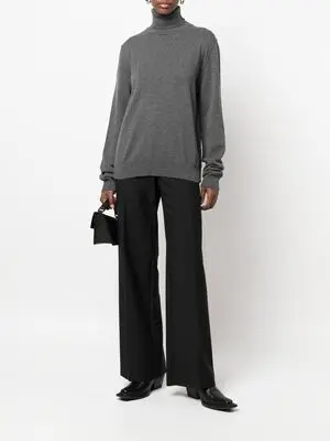 MAISON MARGIELA High-neck Cashmere Jumper - Grey