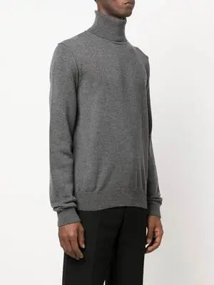 MAISON MARGIELA High-neck Cashmere Jumper - Grey