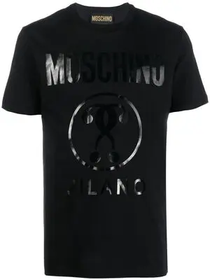 Moschino Logo-print Organic Cotton T-shirt