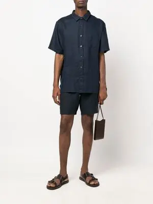 Vince Chest Patch-pocket Detail Shirt