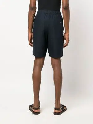 Vince Hemp Drawstring Shorts - Blue