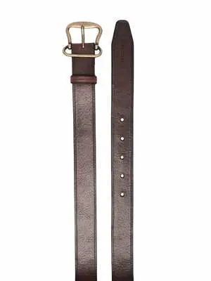 Dsquared2 Gold-buckle Leather Belt