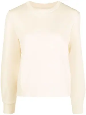 Calvin Klein Print Crewneck Sweatshirt - Neutrals