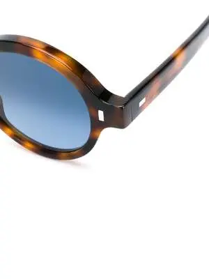 L.g.r Reunion Bold Round-frame Sunglasses