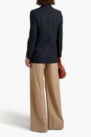 Brunello Cucinelli Double-breasted Wool-blend Blazer