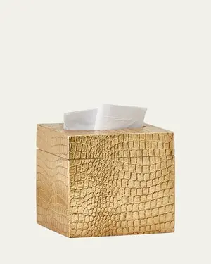 LABRAZEL Crocodile Gold Tissue Cover - Antique Gold