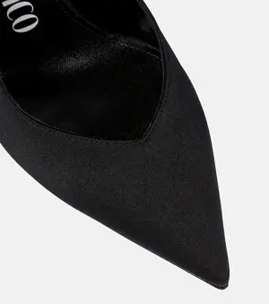 Attico Venus Embellished Slingback Pumps