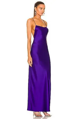 SIMONMILLER Kizo Dress In Purple