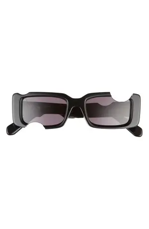 Off-White Rectangular Sunglasses