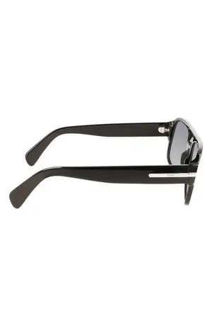 FERRAGAMO Rectangular Navigator Sunglasses