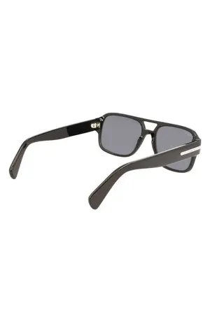 FERRAGAMO Rectangular Navigator Sunglasses