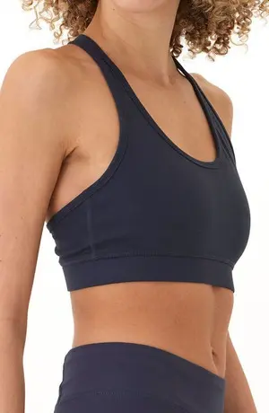 THREADS 4 THOUGHT Malana T-back Sports Bra - Stargazer