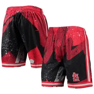 Mitchell & Ness St. Louis Cardinals Hyper Hoops Shorts - Red