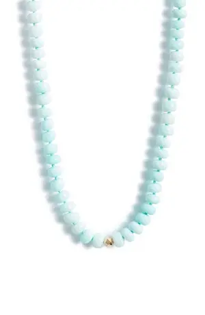 Anzie Boheme Opal Beaded Necklace Peruvian Opal