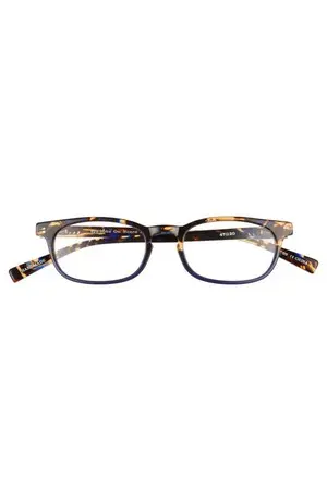 Eyebobs On Board 47mm Rectangular Eyeglasses - Blue Tortoise