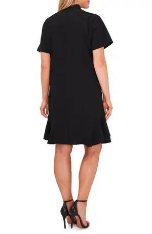 CECE DUPRAZ Bow A-line Dress - Rich Black