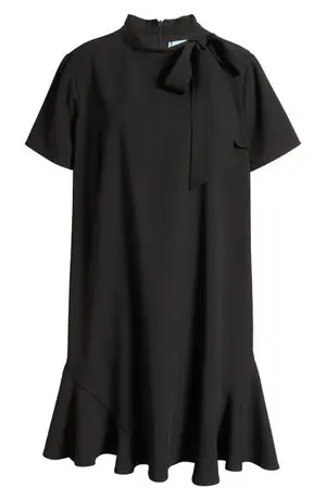 CECE DUPRAZ Bow A-line Dress - Rich Black