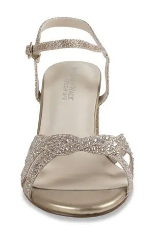 TOUCH UPS Ivy Ankle Strap Sandal - Champagne