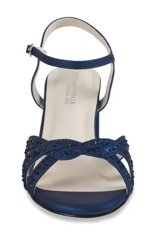 TOUCH UPS Touch Ups Ivy Ankle Strap Sandal Navy
