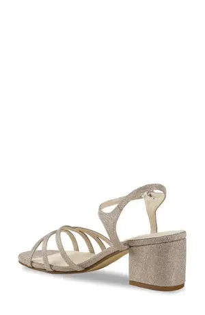 TOUCH UPS Delilah Ankle Strap Sandal - Champagne