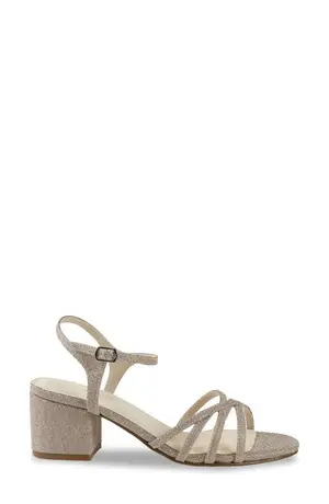 TOUCH UPS Delilah Ankle Strap Sandal - Champagne