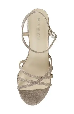 TOUCH UPS Delilah Ankle Strap Sandal - Champagne