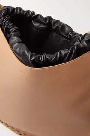 Chloé Mate Large Whipstitched Leather Shoulder Bag