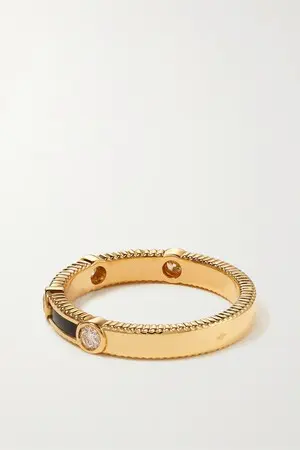VILTIER Rayon 18-karat Onyx And Diamond Ring