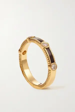 VILTIER Rayon 18-karat Onyx And Diamond Ring