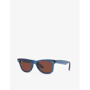 Ray-ban Square-frame Wayfarer Sunglasses - Blue