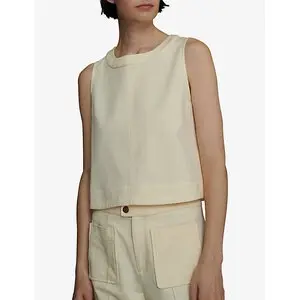 Soeur Pampa Sleeveless Cotton Top - Creme