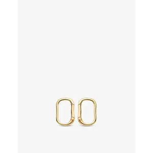 Monica Vinader Alta Capture Earrings - Gold