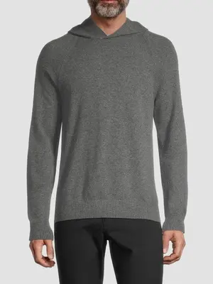 Vince Wool & Cashmere Hooded Sweater