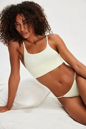 Free People Barely There Bikini Banana Cream