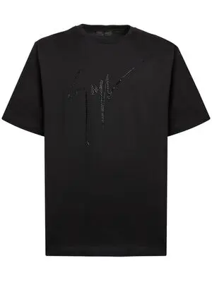 Giuseppe Zanotti Logo T-shirts For Men