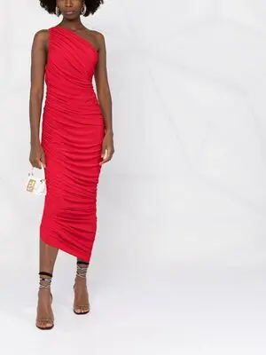 Norma Kamali Diana One-shoulder Dress
