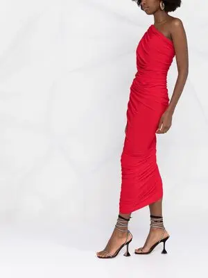 Norma Kamali Diana One-shoulder Dress