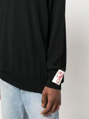 GOLDEN GOOSE Virgin Wool Sweater - Black
