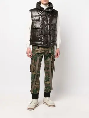 Dsquared2 Multiple-pocket Sleeveless Gilet