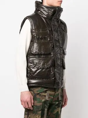 Dsquared2 Multiple-pocket Sleeveless Gilet