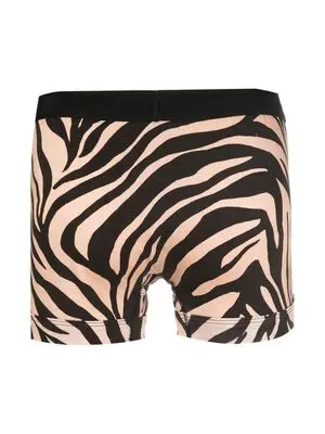TOM FORD Zebra-print Logo Boxer Shorts