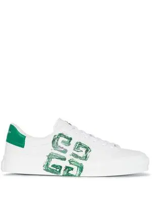 Givenchy City Sport 4g-print Sneakers White