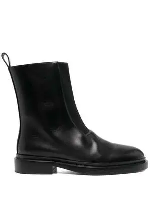 JIL SANDER Chunky Leather Boots